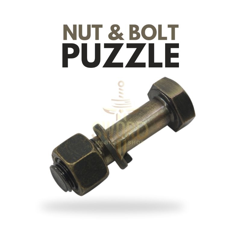 Jual Nut and Bolt Puzzle - Bolt Puzzle - Puzzle Baut - Brain Teaser ...