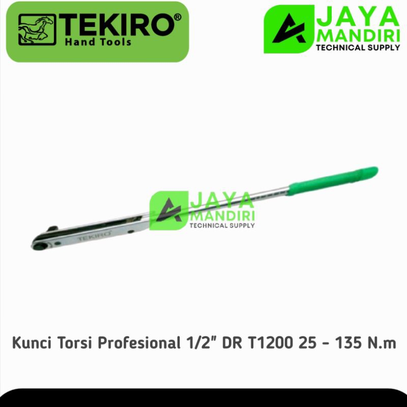 Jual Kunci Torsi Profesional 12 Dr 25 135 Nm Tekiro T1200 Kunci Momen 25 135 Nm Shopee