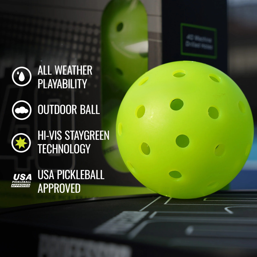 Jual Bola Pro Grade Pickleball Pickle Ball Professional Competition 40 ...