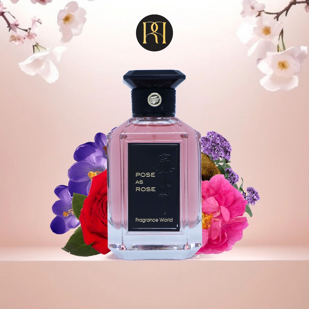 Jual Parfum Wanita Fragrance World Pose As Rose Woman (100 mL) Perfume ...