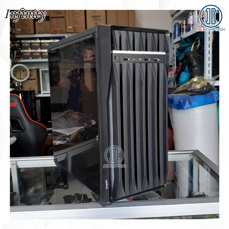 Jual Case PC Gaming Infinity Poseidon 3 FAN RED LED KHUSUS INSTANT ...