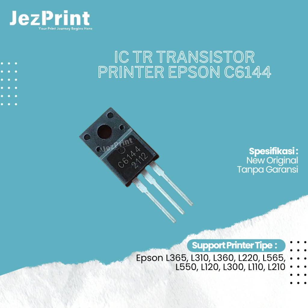 Jual IC TR C6144 Transistor Mainboard Printer Epson L110 L120 L210 L220 ...