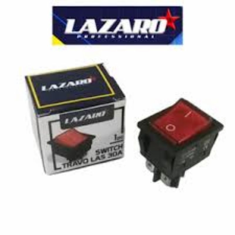 Jual SWITCH TRAVO LAS INVERTER 30A 4 KAKI SAKELAR MESIN LAS ON OFF ALAT ...
