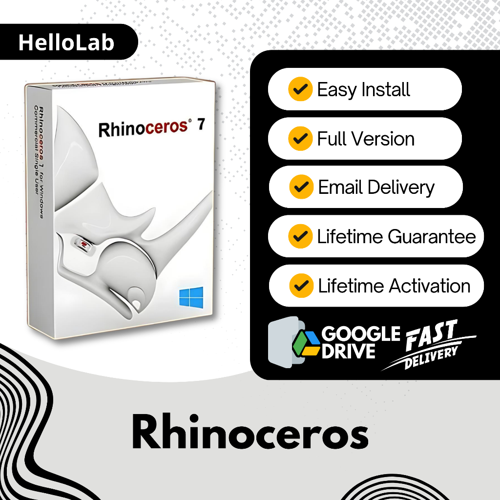 Jual Rhinoceros v7.34.23267.11001 + V-Ray v6 Full Version | Shopee Indonesia