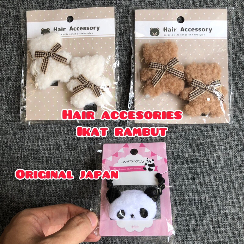 Jual hair accesories ikat rambut original japan | Shopee Indonesia