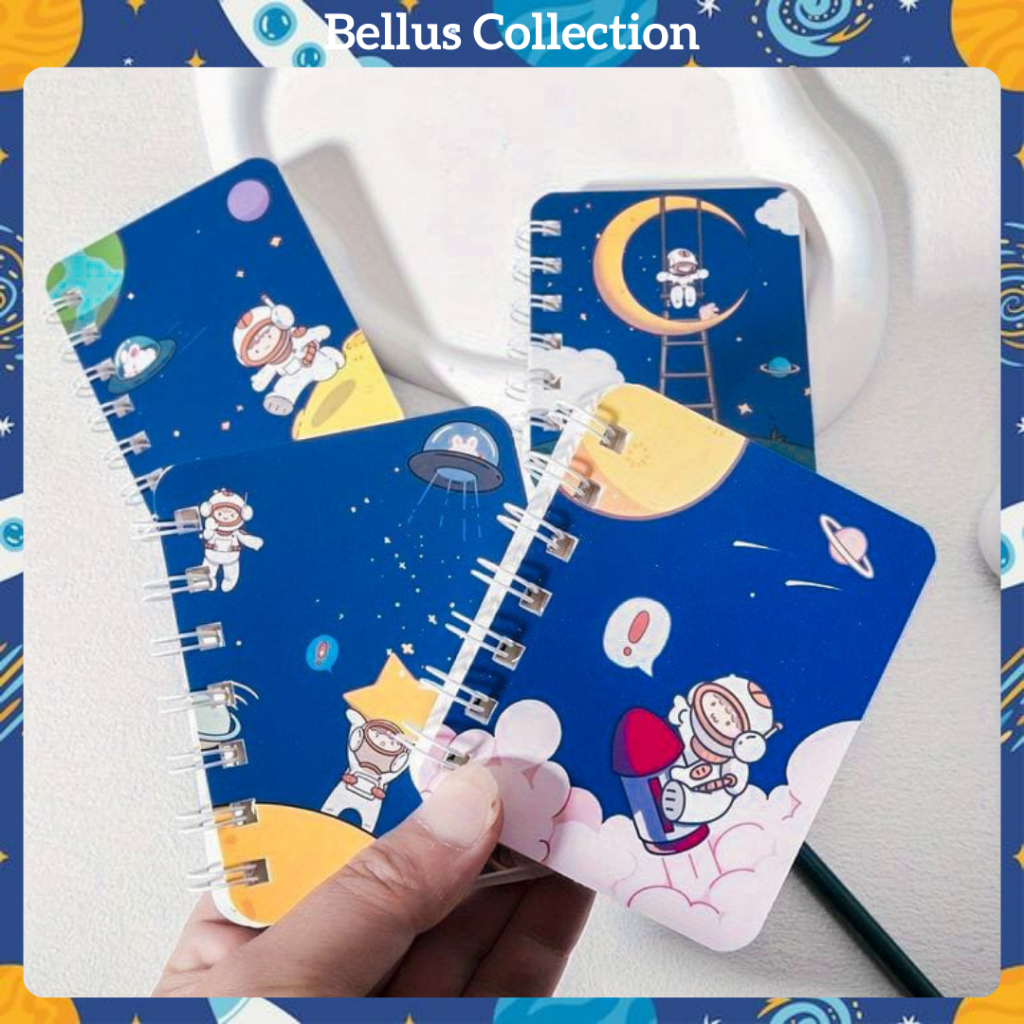 Jual NOTEBOOK NOTEPAD RING MEMO KECIL A7 SPIRAL NOTEBOOK MINI / BUKU ...
