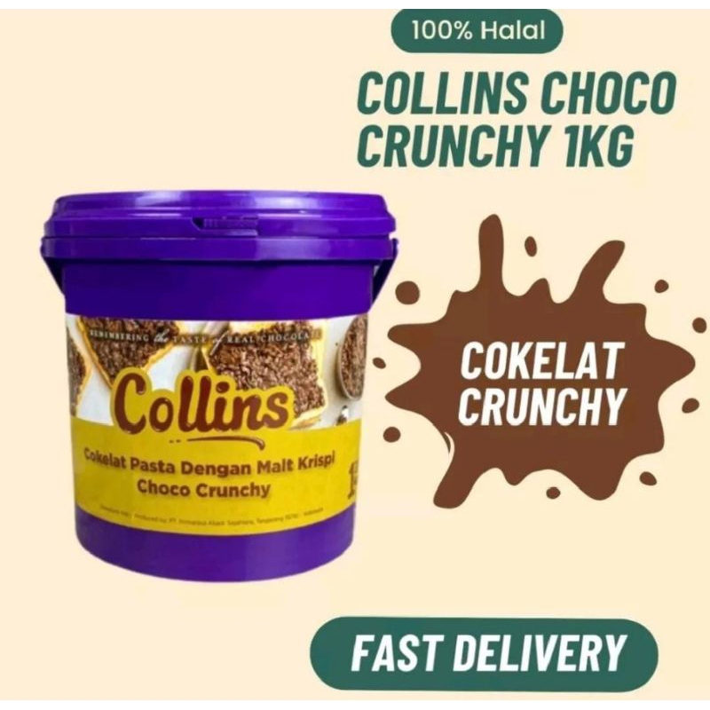Jual COLLINS CRUNCHY 1 KG / SELAI COLLINS / CRUNCHY | Shopee Indonesia