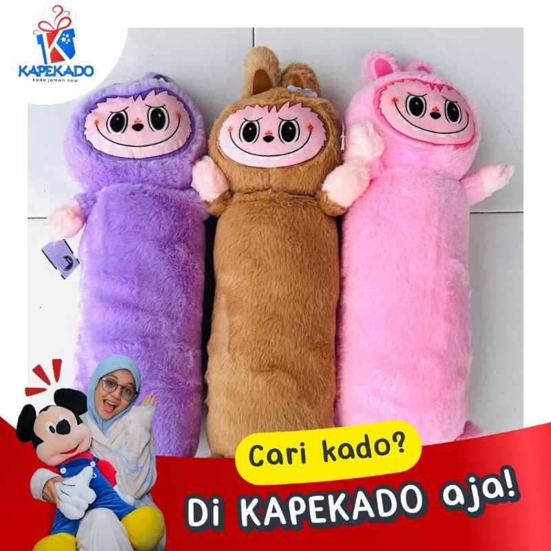 Jual Boneka Guling Viral Karakter Labubu Hadiah Kado Gift Lucu lembut ...