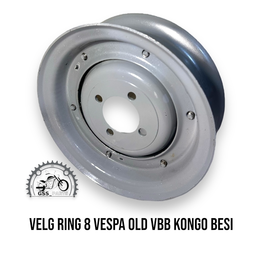 Jual VELG VESPA RING 8 VESPA OLD CLASIC VESPA KONGO VBB RING 8 BESI ...