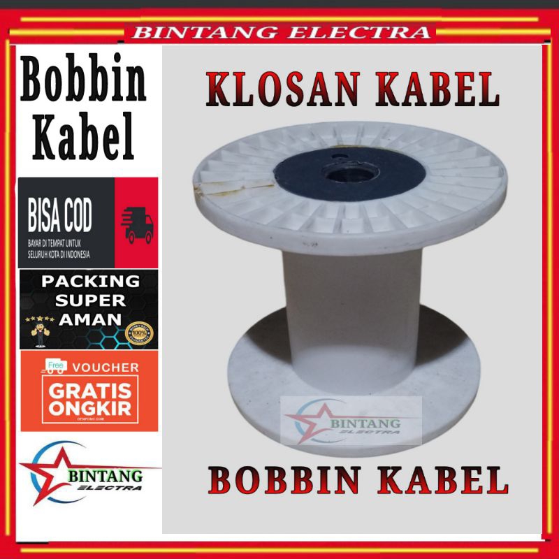 Jual Klosan Kabel, Bobin Kabel, ukuran Sedang, Gulungan Kabel & Kawat ...