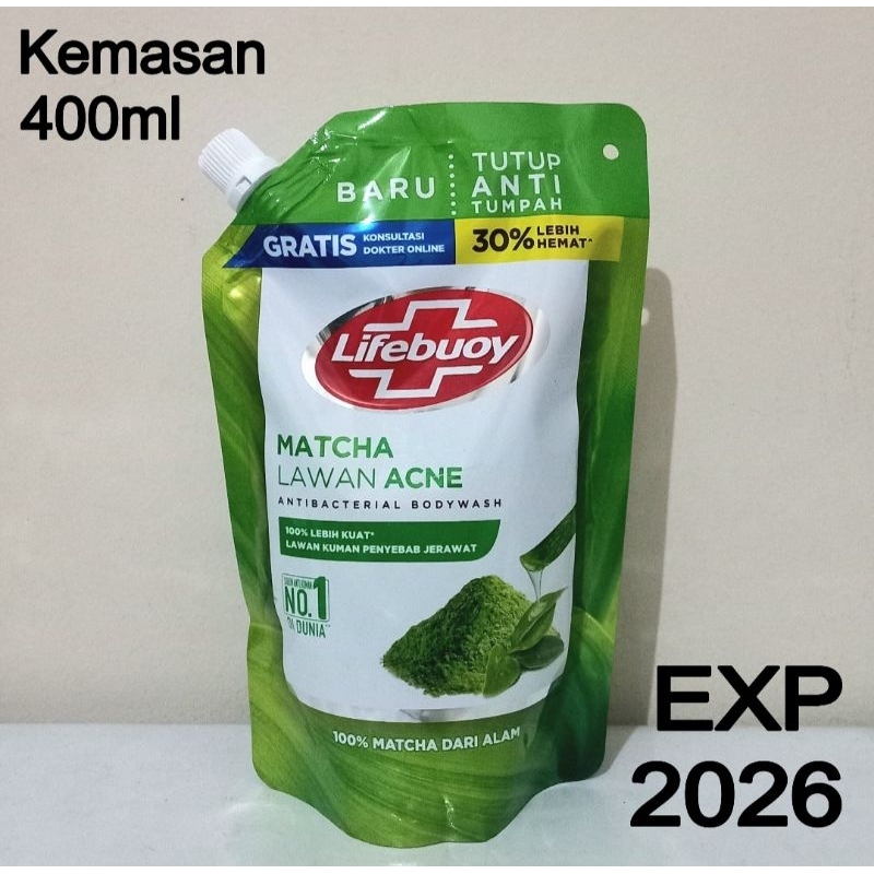 Jual Lifebuoy Body Wash Matcha 400ml | Shopee Indonesia