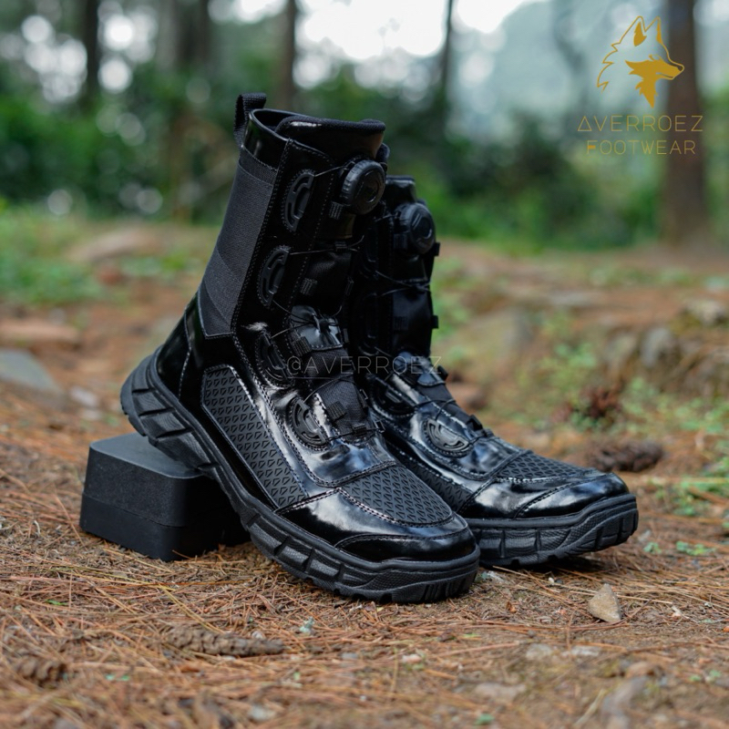 Jual Sepatu Tali Putar PDL TNI Polri Security Satpam Riding Outdoor ...