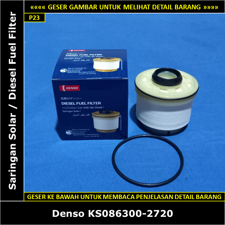 Jual Filter Solar Isuzu D-Max DMax 3000 cc 4JJ1 2012-2015 Denso ...