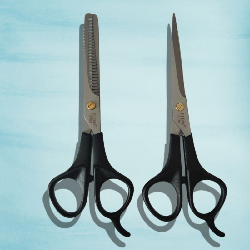 Jual GUNTING ELOV 6 inchi GUNTING PANGKAS RAMBUT BARBERSHOP | Shopee ...