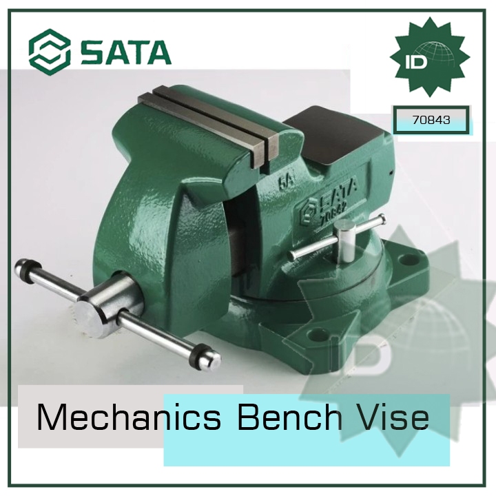 Jual RAGUM 6 Inch Mechanics Bench Vice 70843 SATA TOOLS / RAGUM MEJA ...