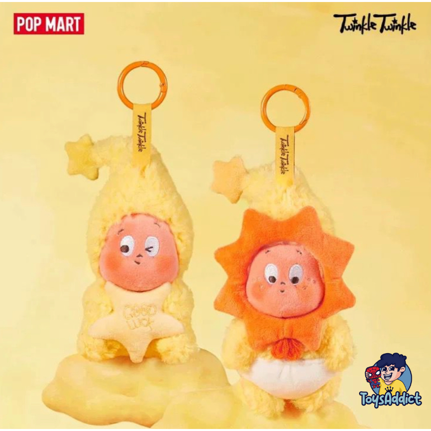 Jual POPMART We are Twinkle Twinkle Series Plush Pendant KEYCHAIN Blind ...