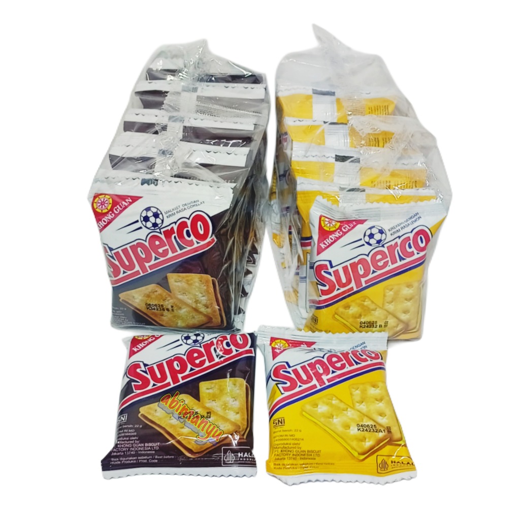 Jual biskuit superco khong guan renceng isi 10 | Shopee Indonesia