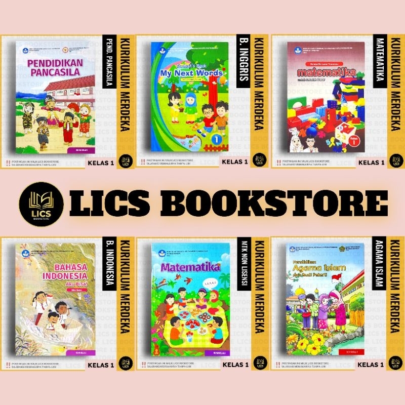 Jual Buku Paket SD Kelas 1 Kurikulum Merdeka K21 Terbaru Lengkap | Shopee Indonesia