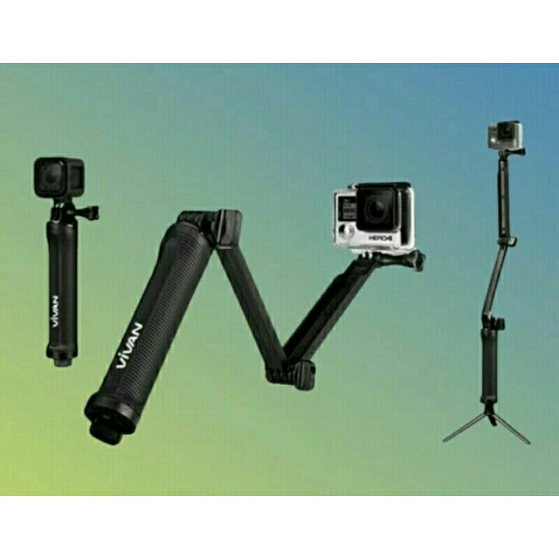 Jual Vivan vPro 3 way Tripod Tongsis Bluetooth | Shopee Indonesia