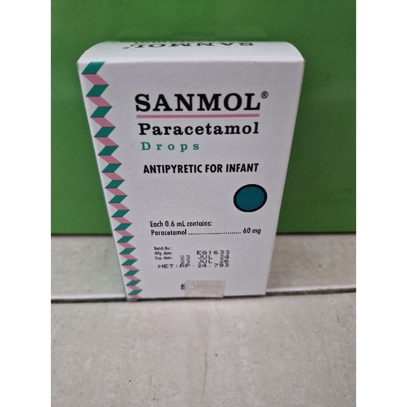 Jual SANMOL DROPS 15ML - Obat Demam Bayi dan Anak | Shopee Indonesia
