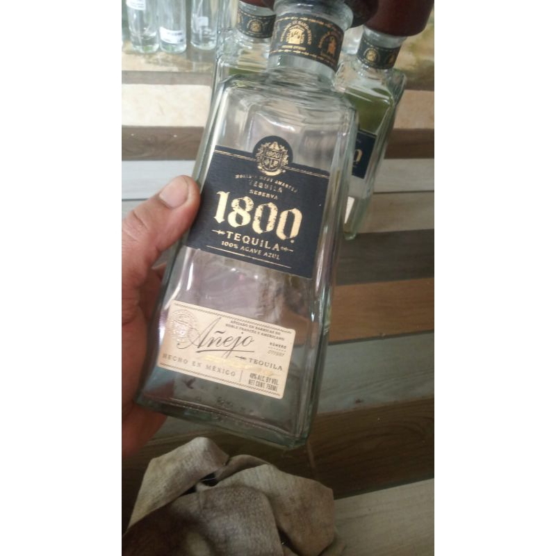 Jual botol bekas tequila 1800 anejo 750 ml | Shopee Indonesia