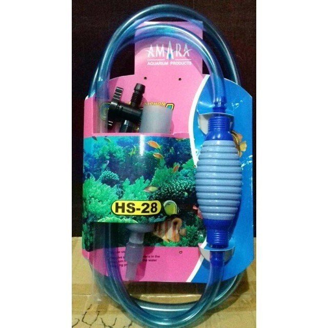 Jual Hand Pump/Syphon/Siphon/Penyedot Penguras Air Aquarium Kolam HS 28 ...