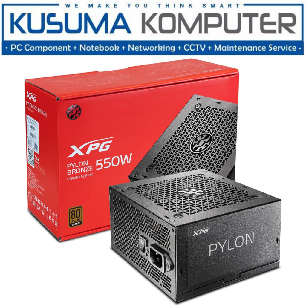 Jual Adata XPG Pylon 550W 550 PSU 80+ Bronze | Shopee Indonesia