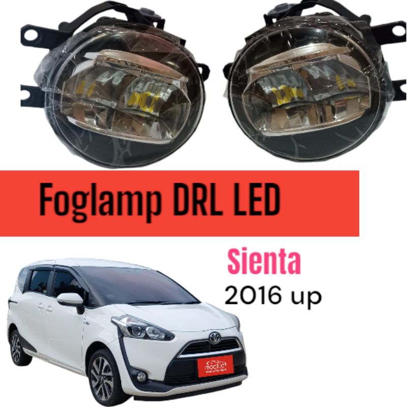 Jual Fog Lamp DRL LED Toyota Sienta 2016 - 2024 | Shopee Indonesia