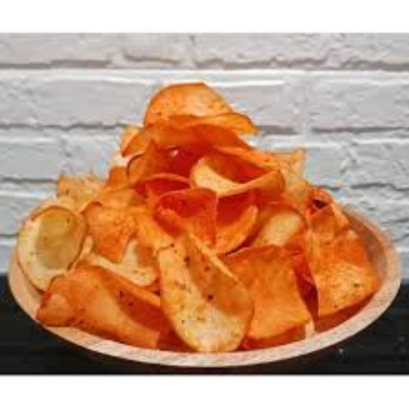 Jual 1kg KERIPIK SINGKONG BALADO RENYAH CEMILAN SNACK ZAHRA | Shopee ...