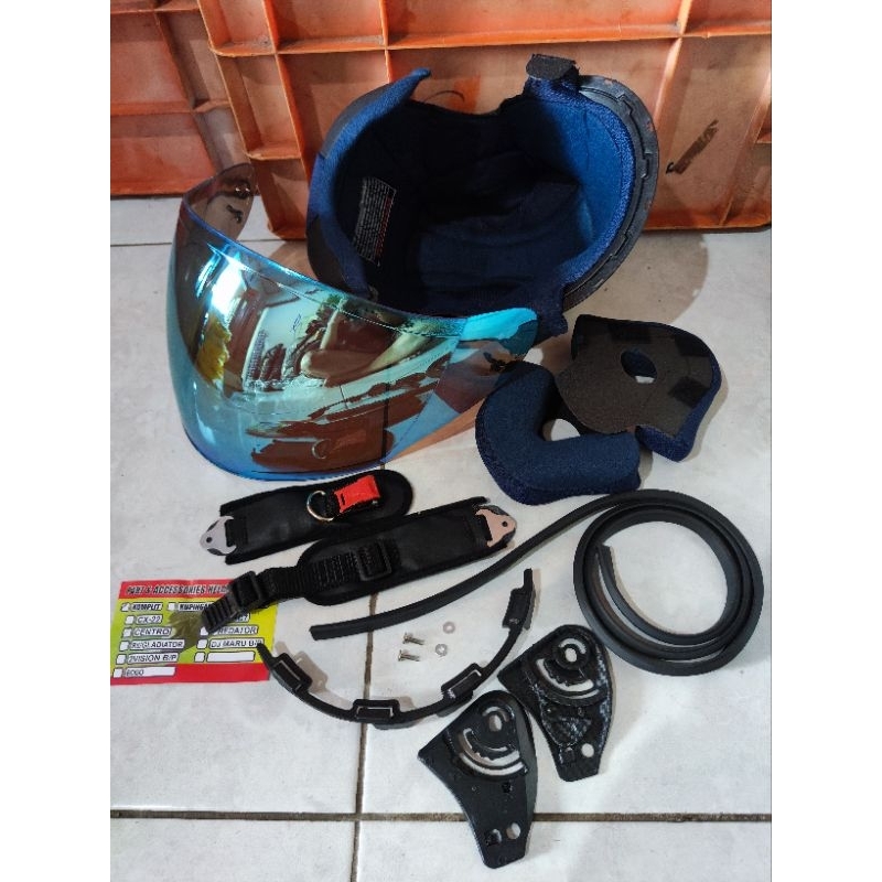 Jual Paket Kaca Helm INK Centro + Busa Spon helm INK Centro Fullset ...
