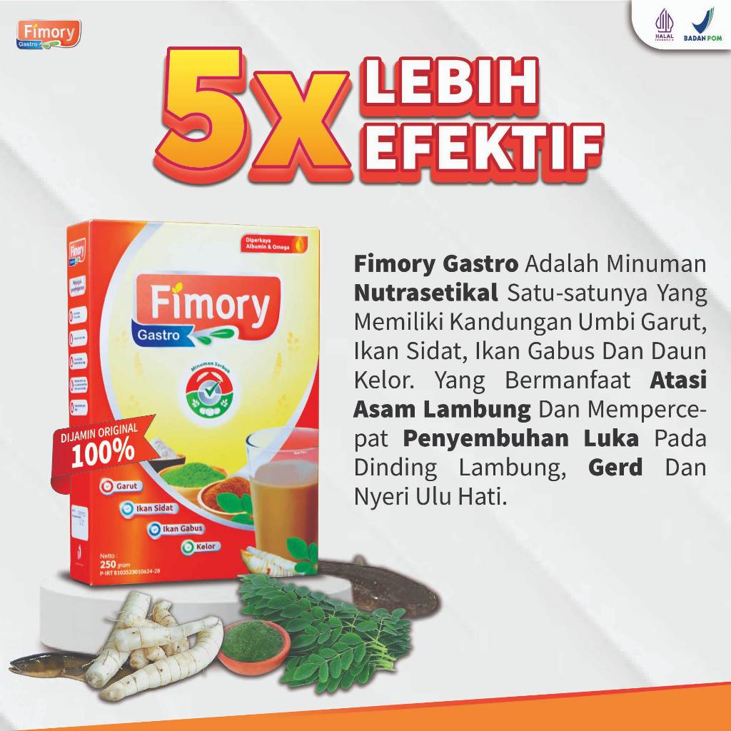 Jual Fimory Gastro 250 Gram-Minuman Nutrasekal Untuk Mengatasi Asam ...
