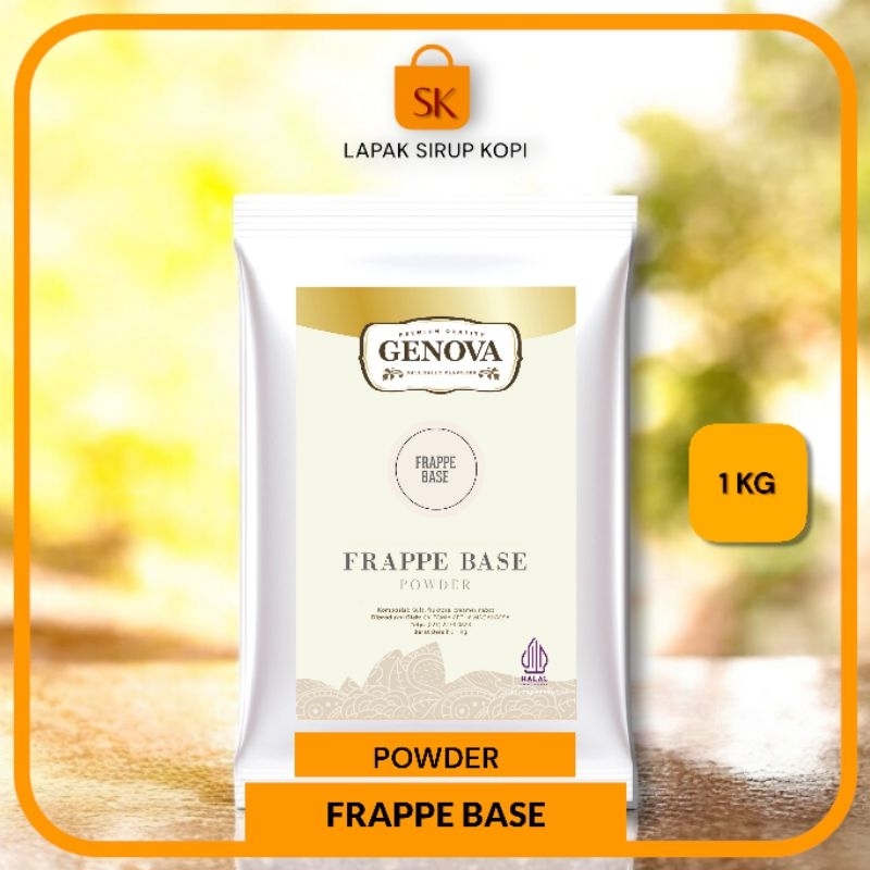 Jual Genova powder frappe base 1kg - Bubuk minuman frappe base powder ...