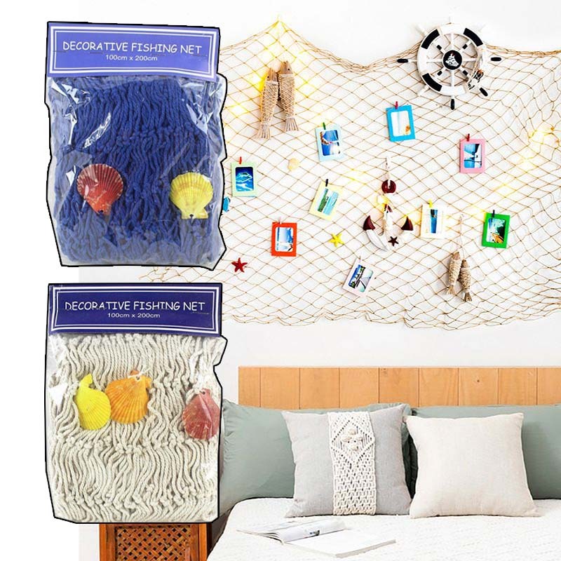 Jual Kerang Dekorasi Dinding Hiasan Kerang Ready Jaring Ikan Laut ...