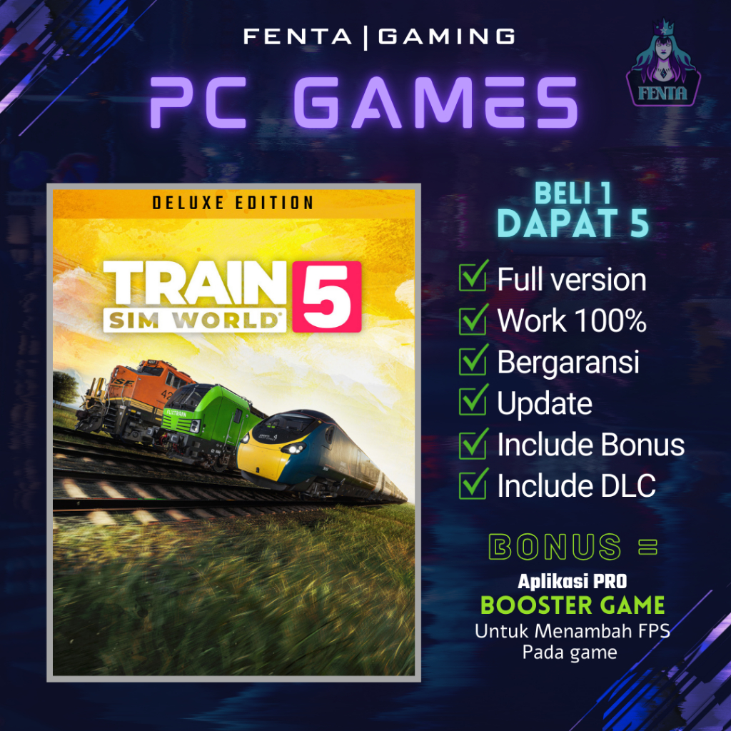 Jual TRAIN SIM WORLD 5 SPECIAL EDITION - GAME PC - GAME LAPTOP | Shopee ...