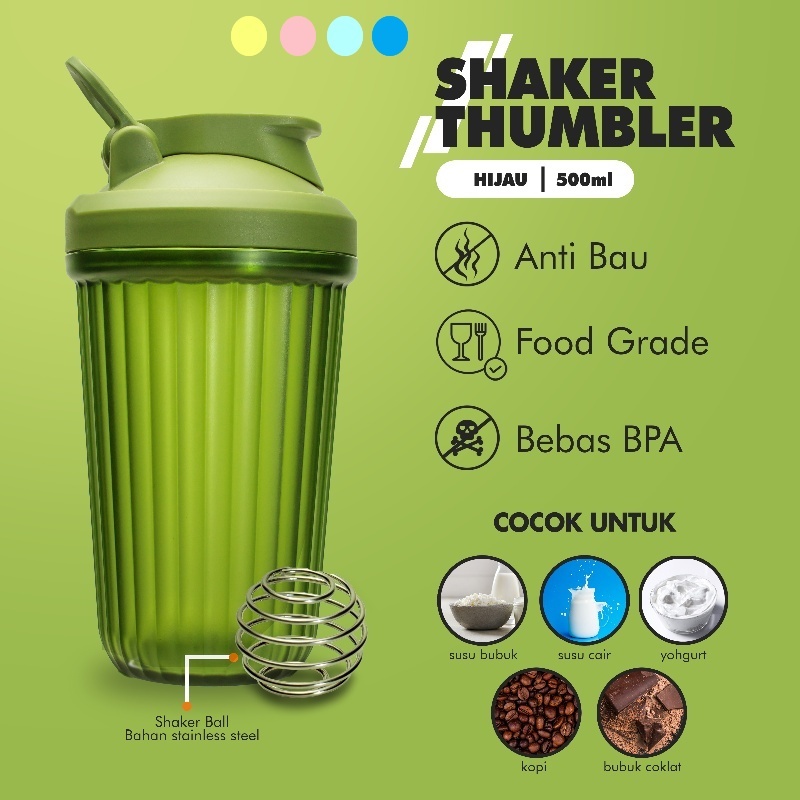 Jual TERBARU!!! Botol Minum Shaker Sport 500ml Flip / Botol Botol Air ...
