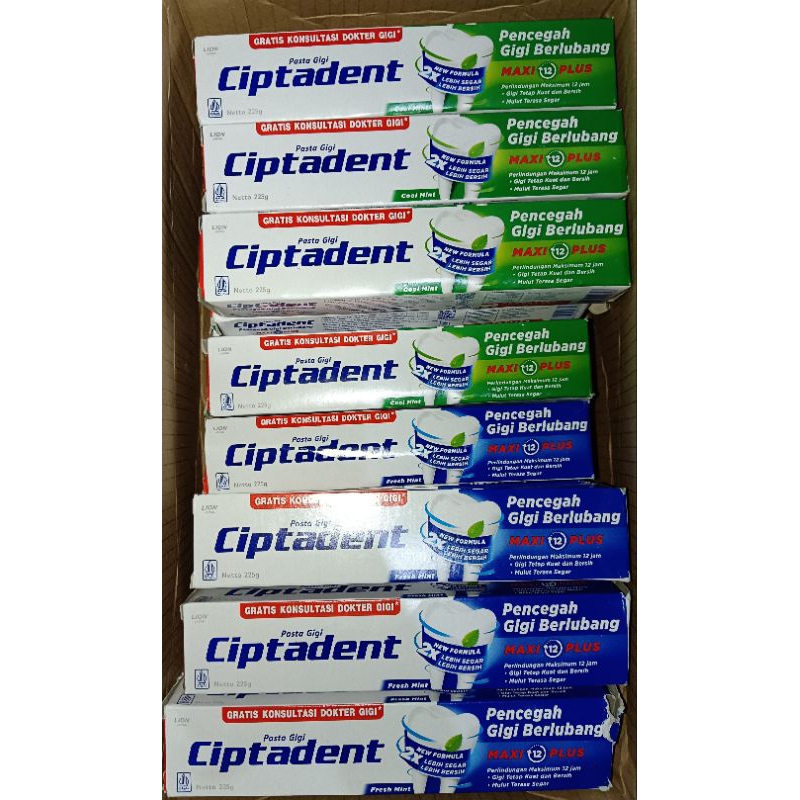 Jual ciptadent jumbo 225 gr (paket 3 pcs) | Shopee Indonesia