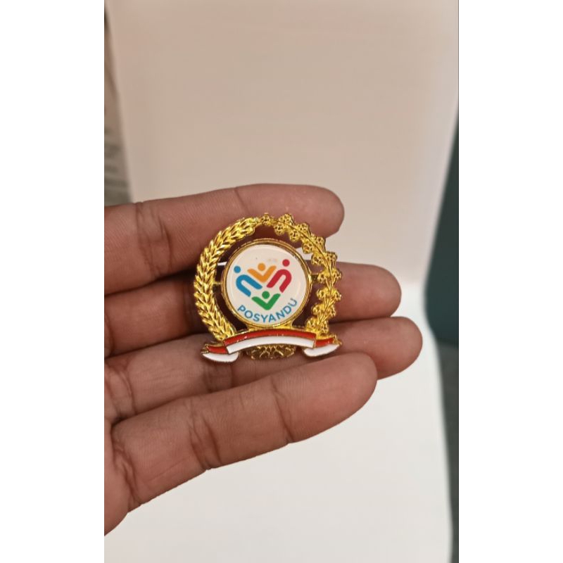 Jual pin padi kapas posyandu logo terbaru | Shopee Indonesia