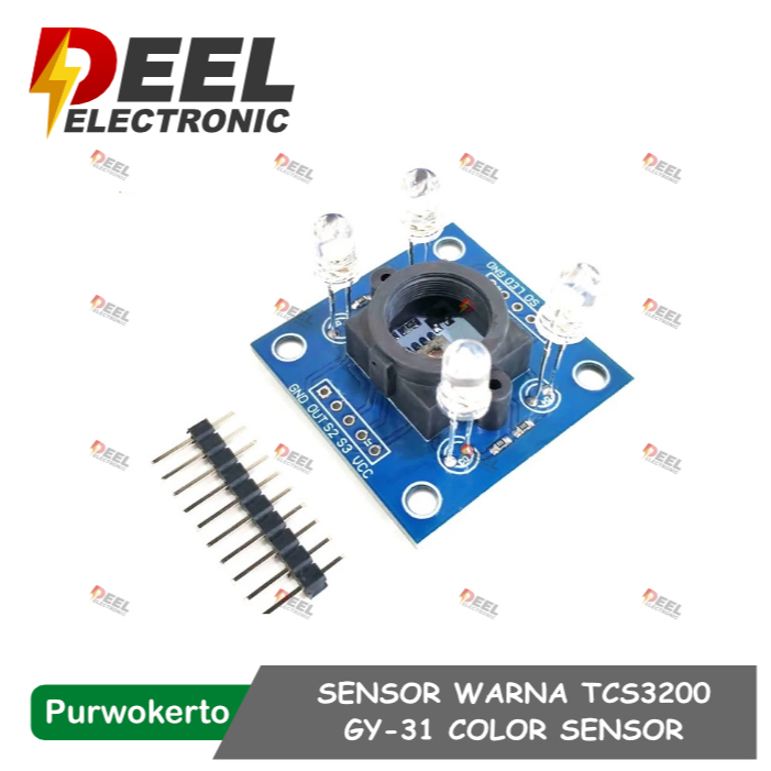 Jual Sensor Warna Tcs3200 Gy 31 Color Sensor Module Color Recognition Shopee Indonesia