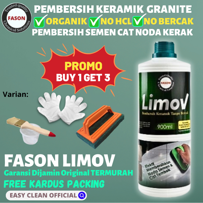 Jual Fason Limov 900ml Pembersih Lumut Cairan Pembersih Kerak Toilet ...