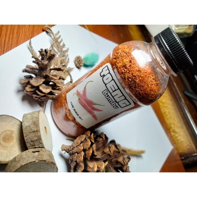 Jual cabe bubuk pedas maknyus by yoeng bumbu 80g | Shopee Indonesia