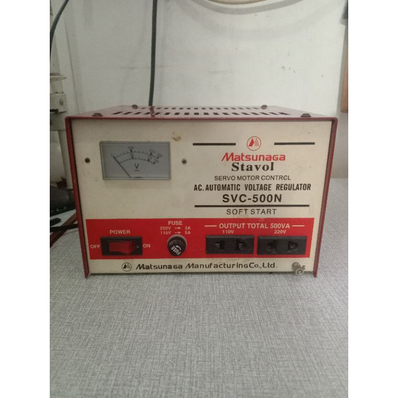 Jual Stavol Stabilizer Matsunaga 500VA | Shopee Indonesia