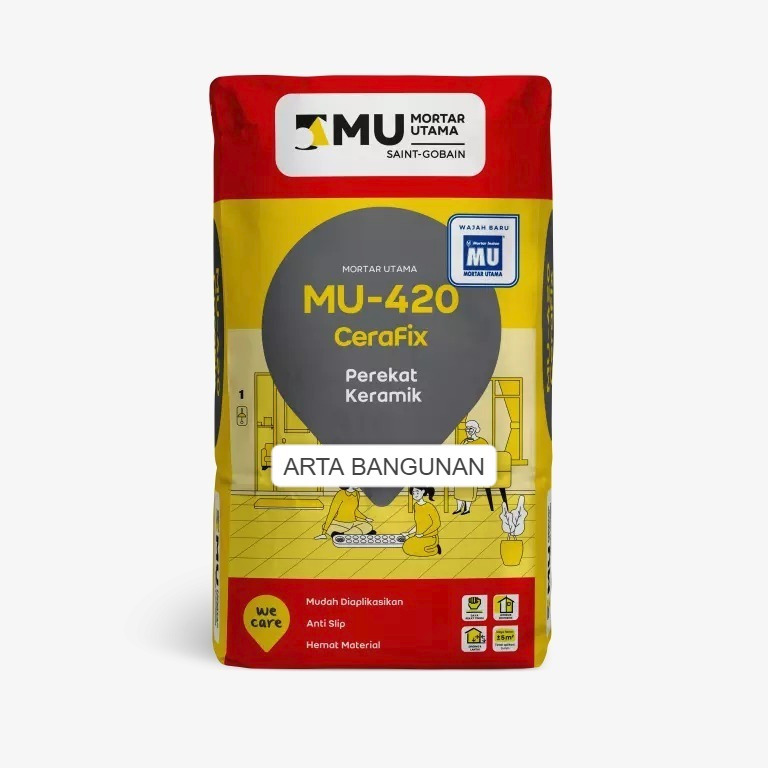 Jual MU 420 Semen Perekat Keramik - 25KG | Shopee Indonesia
