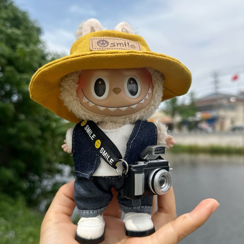 Jual Ready Baju Boneka Labubu Set Kamera Mewah 17cm Koleksi Baju Labubu ...