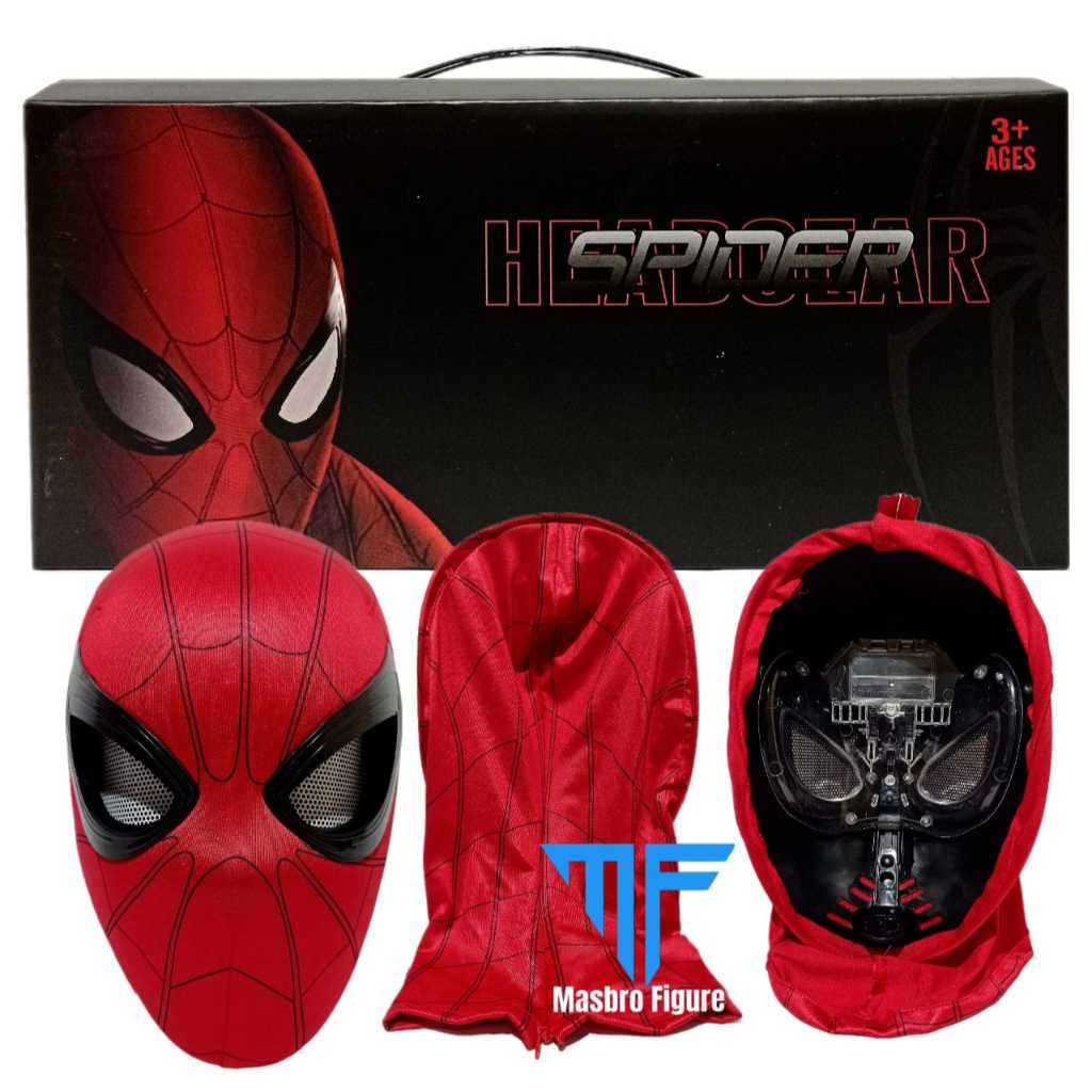 Jual Topeng Spider-man Mask Cosplay Marvel Spiderman | Shopee Indonesia