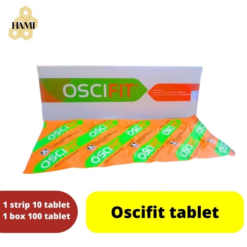 Jual Oscifit Tablet Strip 10 Tablet - Suplemen Kalsium untuk ibu hamil ...