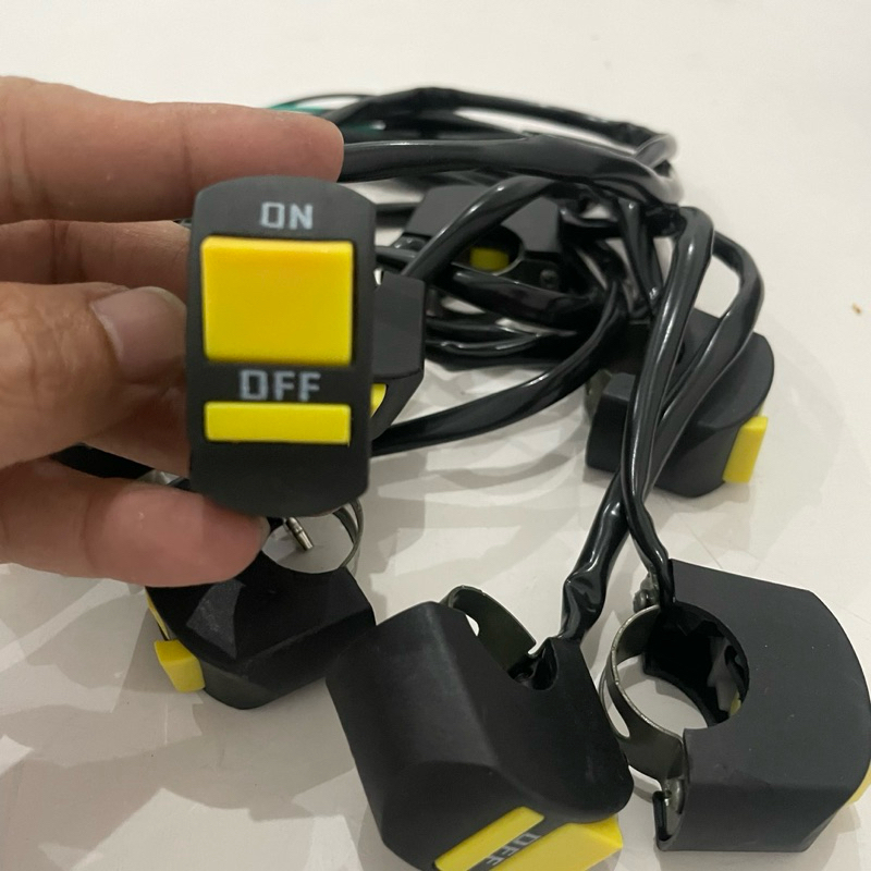 Jual Saklar ON OFF Lampu Motor Engine Stop UNIVERSAL Saklar On/off ...