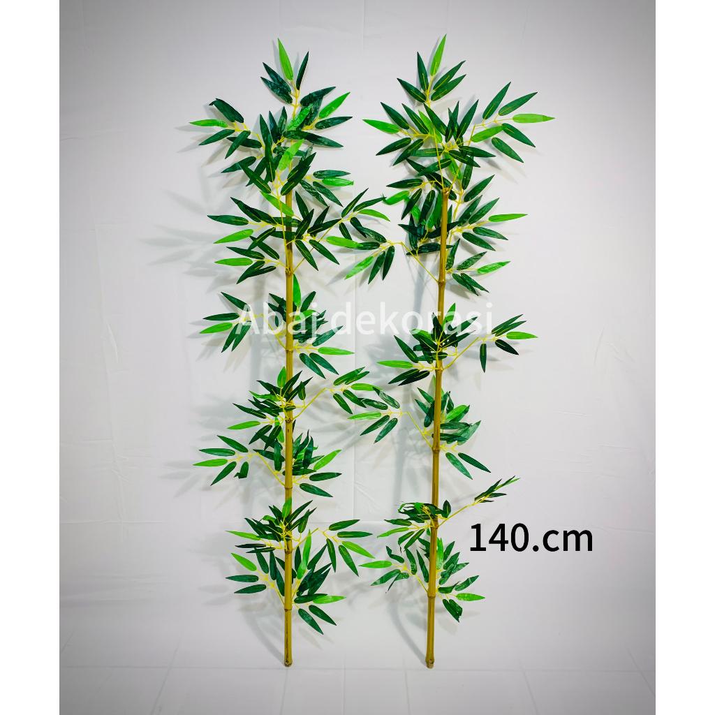Jual Batang bambu partisi 140cm bambu artificial hiasan dekorasi rumah ...