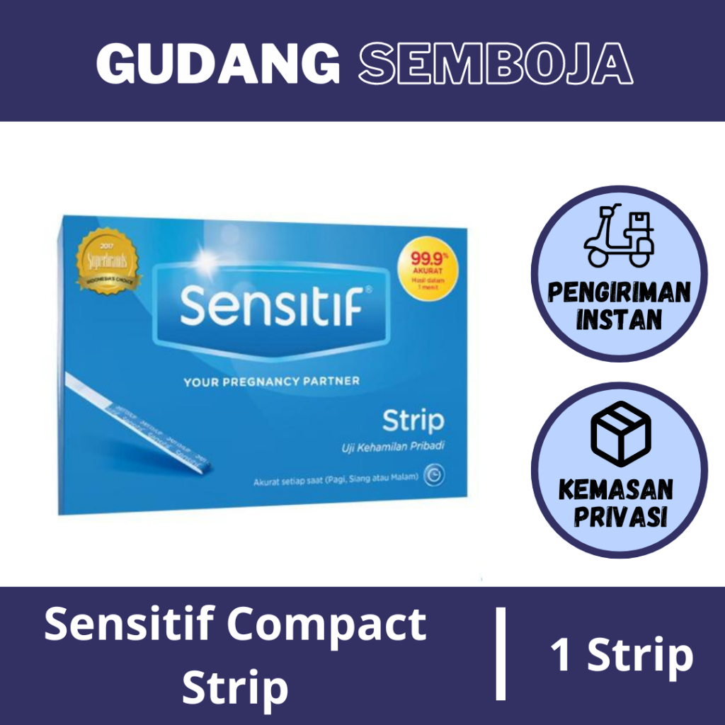 Jual Sensitif Strip Tes Kehamilan Uji Kehamilan / Tespek Sensitif Test ...
