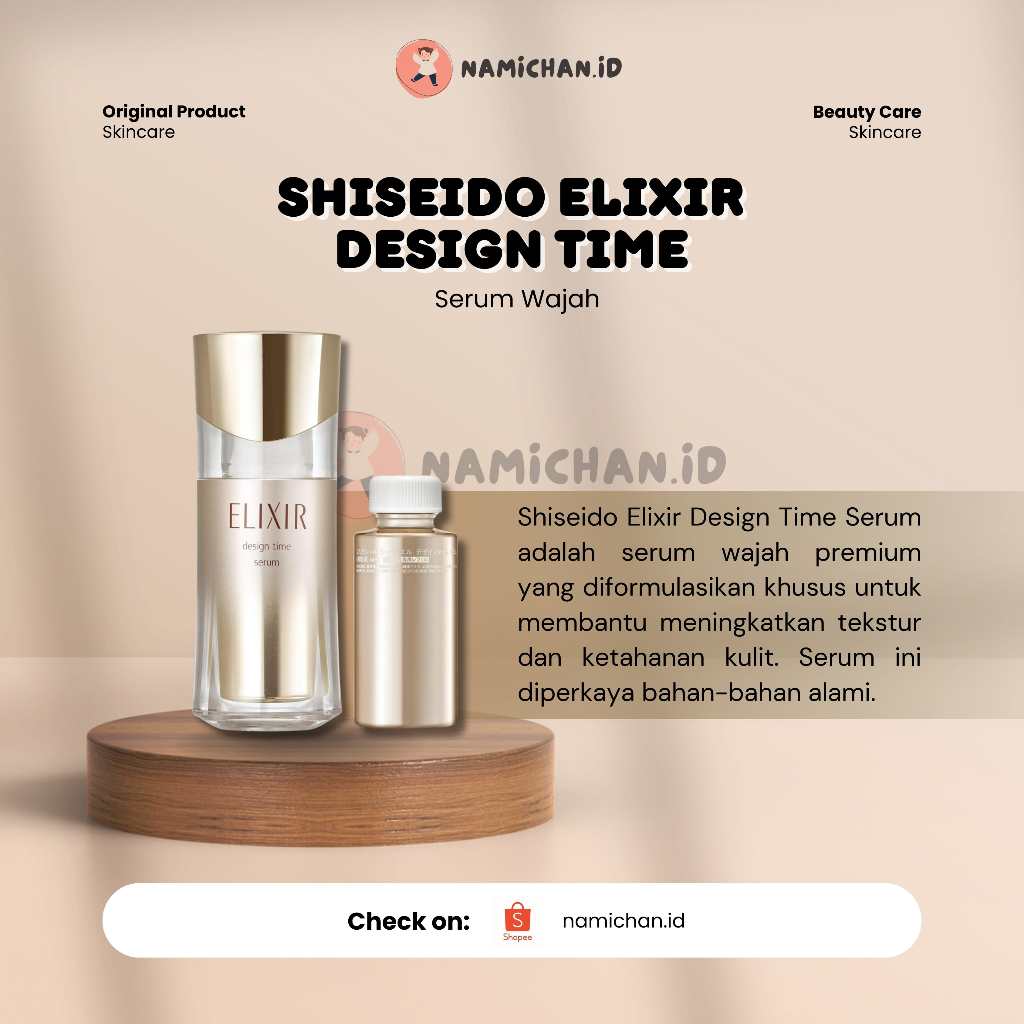 Jual [ PO Japan Juni 2025 ] Shiseido Elixir Design Time Serum | Elixir ...