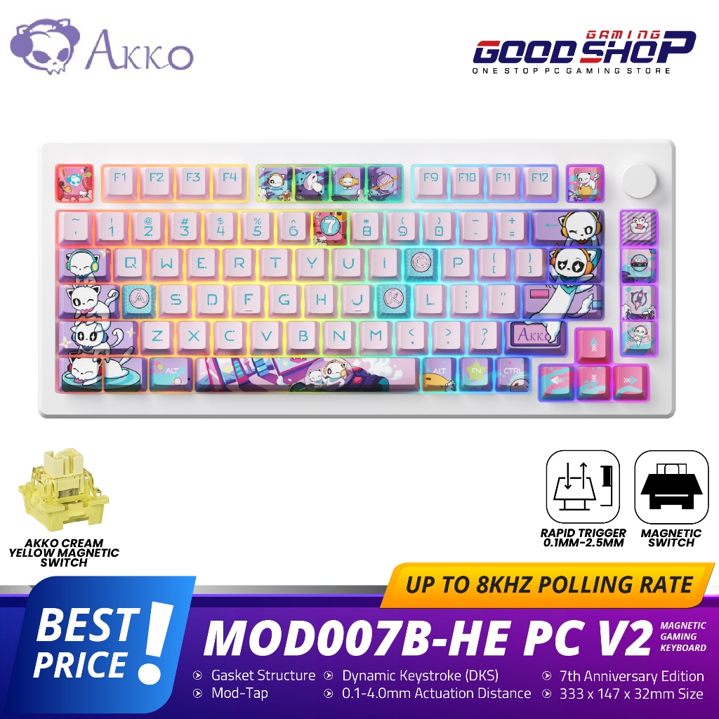 Jual Akko 7th Anniversary MOD007 / MOD007B-HE PC Rapid Trigger ...